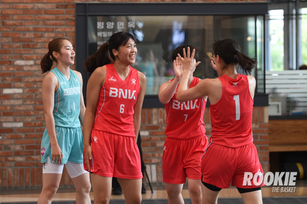 [3X3 트리플잼] '휴식일 반납 투혼' BNK, 조 2위로 6강 진출