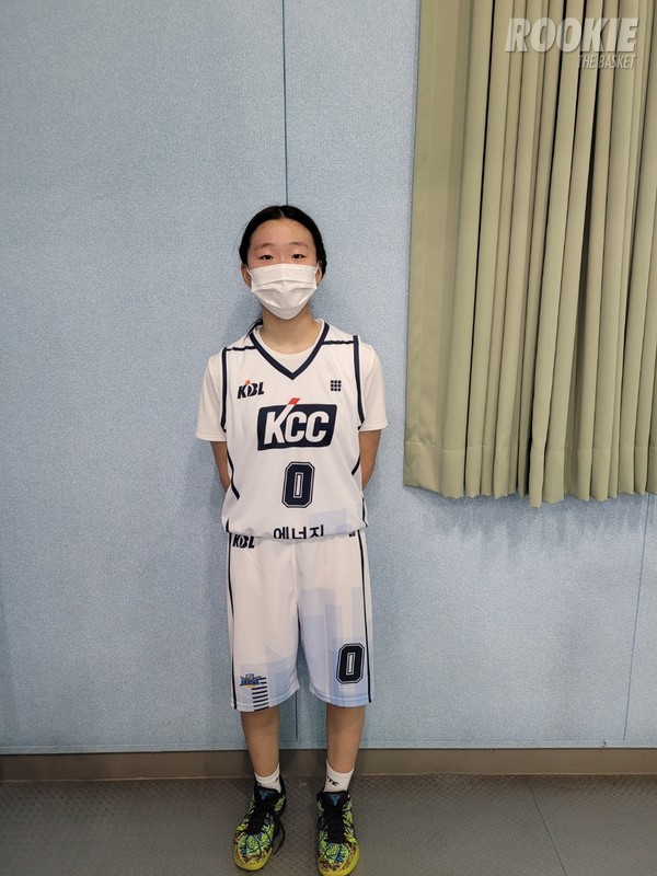 [KBL유소년] KCC U12 김서연 “남자 선수들과 경쟁, 힘들지만 재밌다”
