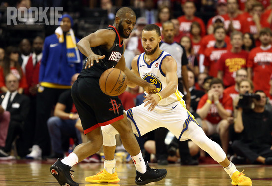'어깨춤 세리머니 추억' 커리와 대화 나눈 CP3, GSW 합류에 큰 기대