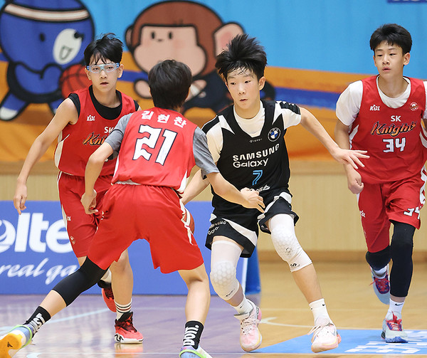 [KBL 유소년] ‘U-12에서 펼쳐진 S-더비’ 삼성, SK 꺾고 우승