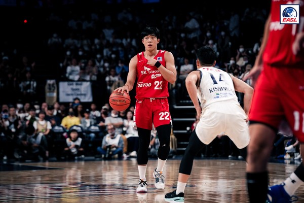 [EASL] '워니 39점 분투' SK, 통한의 득점 내주며 B.리그 챔피언 류큐에 석패