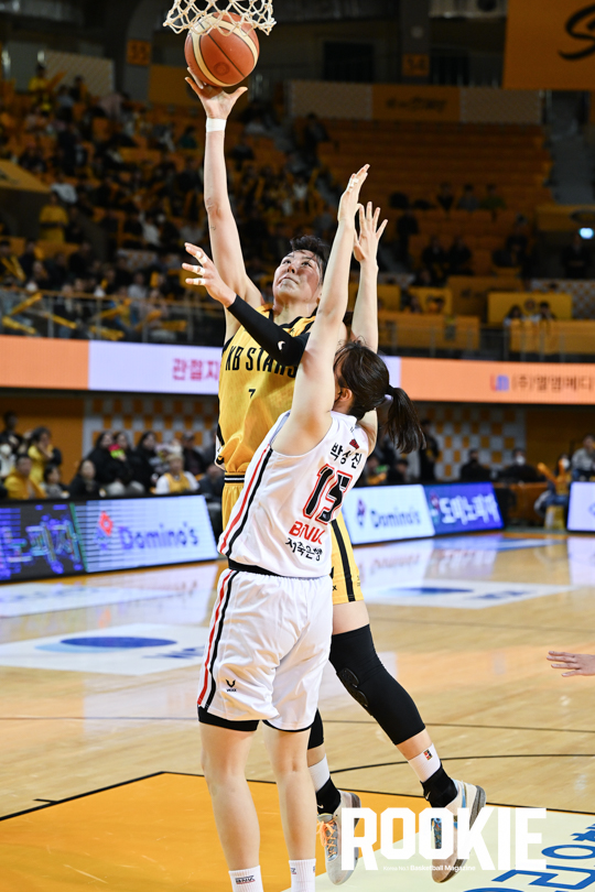 '역시 강했다' KB스타즈, BNK 물리치며 6연승 질주