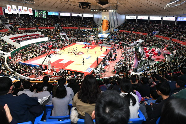 성적-흥행 다 잡는 SK, KBL 역대 최초 300만 관중 돌파... 대표 인기 구단 입증