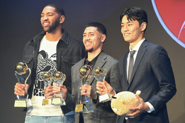 [KBL 시상식] ‘로슨-알바노 MVP’ 시상식은 DB 잔치... 이정현은 5관왕(종합)