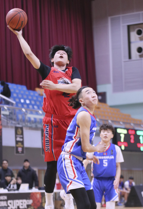 'KBL U18 챔피언' 현대모비스...몽골 상대로 다리에 쥐 날 만큼 열심히 뛴 끝에 '우승'