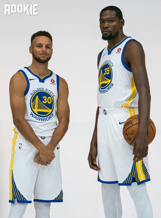 "GSW서 파이널 MVP 탔는데 내가 왜 증명해?" 지구 1옵션의 반문... 듀란트 "나와 커리는 샤크-코비 관계랑 달라"