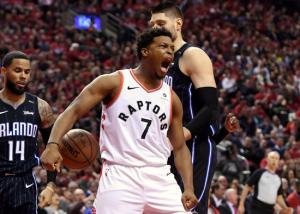 [NBA PO]카일 라우리, PO 1,000득점 달성...토론토 역사상 두 번째