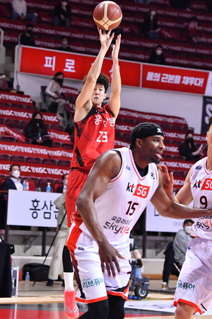 [6강 PO] 불꽃을 피운 전성현, 활활 타오른 KGC