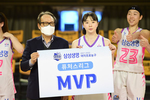 삼성생명 신이슬, 개인 통산 2번째 퓨처스리그 MVP
