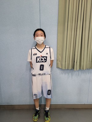 [KBL유소년] KCC U12 김서연 “남자 선수들과 경쟁, 힘들지만 재밌다”